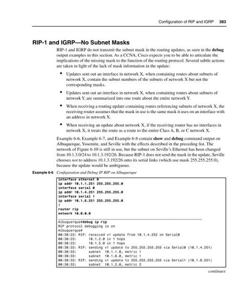 382 Chapter 6 Routing