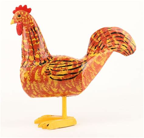 Eddie Mandaggio Standing Rooster Mutualart