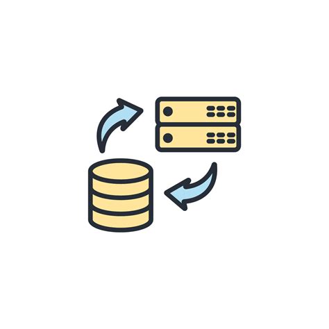 Backup Icons Symbol Vector Elements For Infographic Web 9922407 Vector
