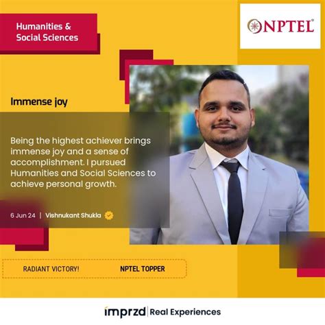 Vishnukant Shukla On Linkedin Nptel