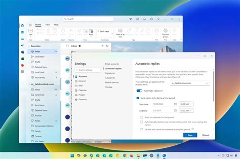 How To Set Up Automatic Email Replies In Outlook For Windows 11 10 Pureinfotech