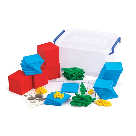 Base Ten Classroom Set 4 Colors Edx Education