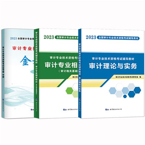 正版2023年中级审计师考试教材金考卷历年真题及全真模拟试卷初级审计理论与实务审计专业相关知识审计师考试2023中级审计师虎窝淘