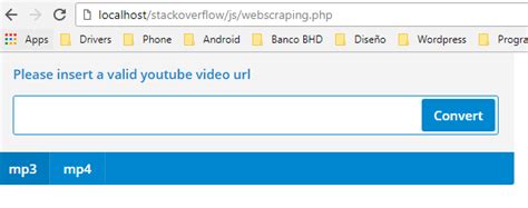 ajax Extraer datos de una página web sin usar curl php Stack Overflow en español