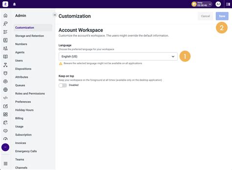 Account Language Knowledge Base