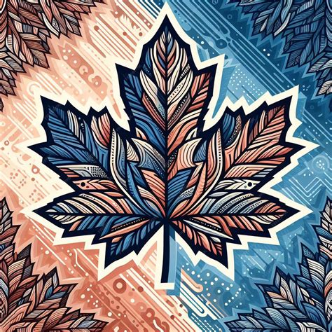 Premium Ai Image Colorful Maple Tree Leaves Pattern Texture Seamless