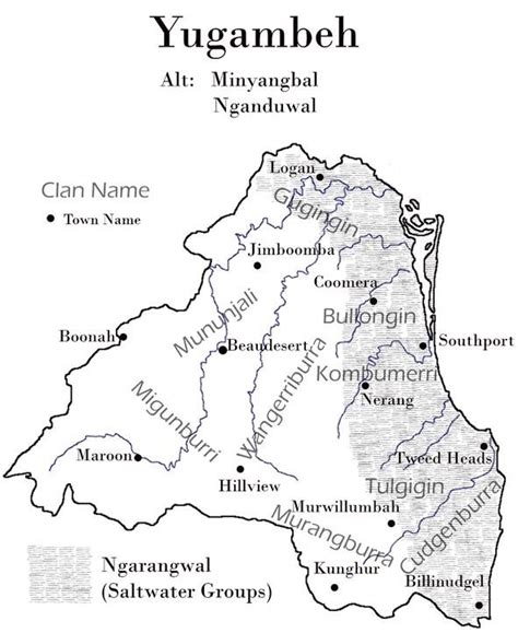 A Century Of Mapping The Yugambeh Nation — Yugambeh Nation