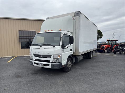 2017 Mitsubishi Fuso Fe180 20ft Box Truck Lone Star Truck And Equipment