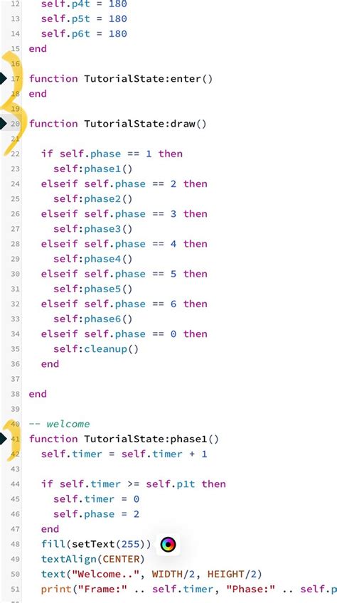 Suggestion Code Folding Suggestions Codea Talk