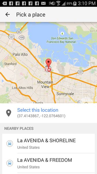 Java Place Picker Automatically Closing Stack Overflow