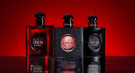 Black Opium Eau De Parfum Over Red Womens Perfume Ysl Beauty