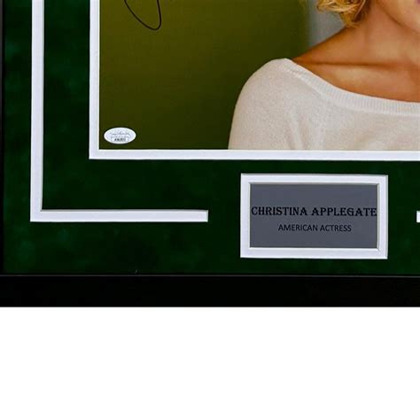 Christina Applegate Pose 6 Hand Signed And Framed 11x14 Photo Jsa Etsy