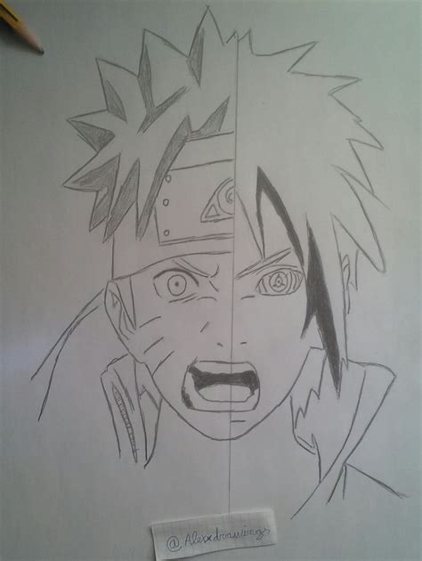 Naruto Sasuke Drawings