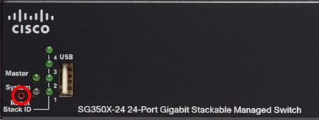 Reset A Switch Manually Or Through The CLI Cisco