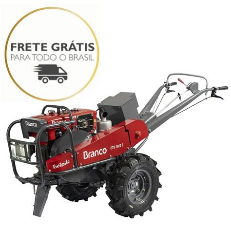 Tratorito Btd 18 A Diesel 18cv Sem Enxada Rotativa Branco