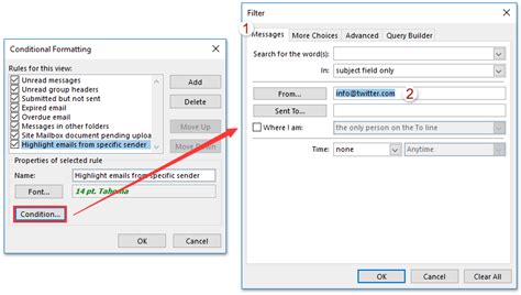 How To Highlight Emails From Specific Sender In Outlook