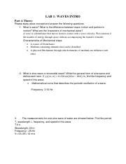 Lab 1 Waves Intro Victoria Gonzalez Pdf LAB 1 WAVES INTRO Part A Theory Please Study Wave