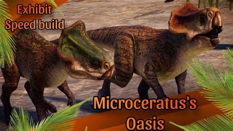 Microceratus Exhibit Speed Build Jurassic World Evolution 2