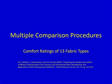 Ppt Multiple Comparison Procedures Powerpoint Presentation Free Download Id9162065