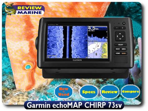 Garmin EchoMAP CHIRP Sv Features Specs Comparisons Videos