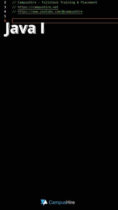 Campushire On Linkedin Javainstitute Javafullstackdevelopercourse Javatraining Placements