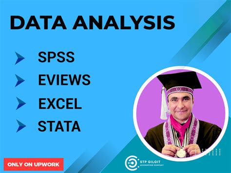 statistical data analysis with eviews spss r or excel 24hrs upwork