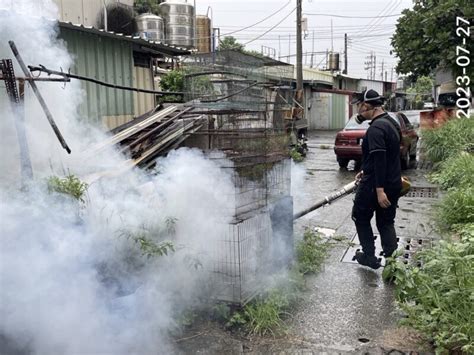高雄市本土登革熱1 颱風雨後落實環境整頓及清潔消毒