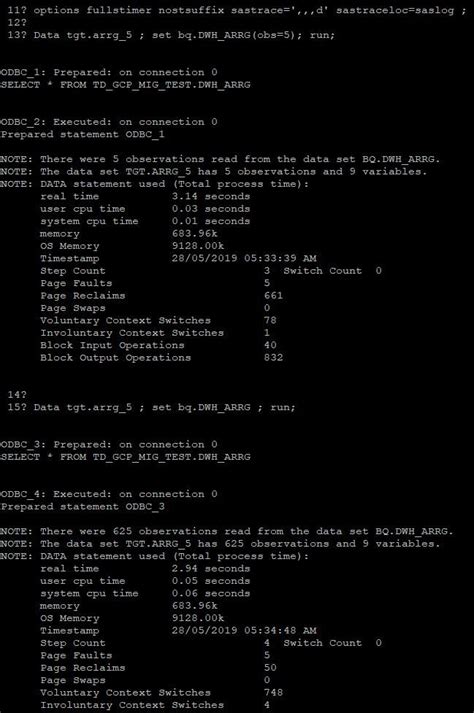 Result Set Processing Sas Support Communities
