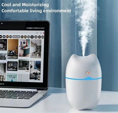 Зволожувач повітря білий — ціна 100 грн у каталозі Аромадіффузори Купити товари для дому та