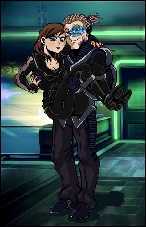 Me3 Garrus And Shepard Human Version By Padzi On Deviantart