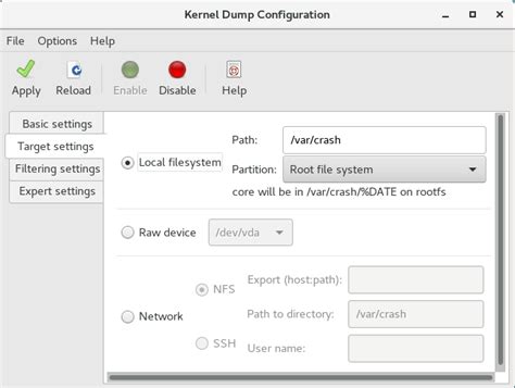 Chapter Kernel Crash Dump Guide Kernel Administration Guide Red Hat Enterprise Linux