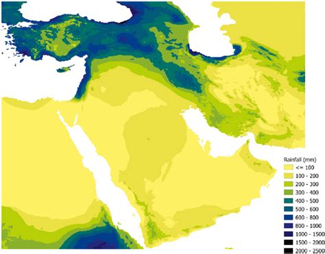Modern Rainfall Map Created Via A Regional Regression Based Kriging Download Scientific Diagram