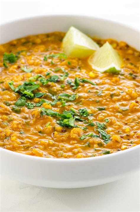 Red Lentil Dahl With Coconut Milk Artofit