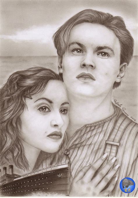 Titanic Rose Drawing At Explore Collection Of