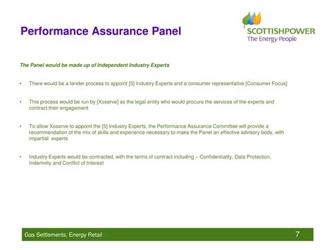 Ppt Gas Performance Assurance Framework Powerpoint Presentation Free Download Id 9413890