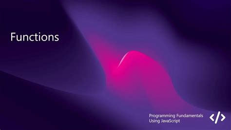 13 Functions Programming Fundamentals Using Javascript Youtube