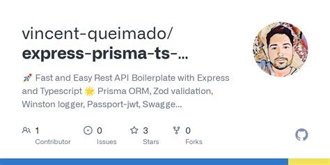 Github Vincent Queimadoexpress Prisma Ts Boilerplate 🚀 Fast And Easy Rest Api Boilerplate