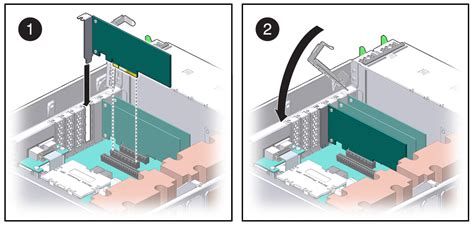 Install A Pcie Card Or Filler Sparc T7 2 Server Service Manual