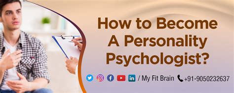 How To Become Personality Psychologist In India My Fit Brain