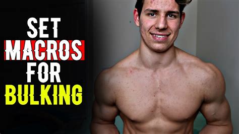 How To Calculate Macros For Muscle Gain LEAN BULKING YouTube
