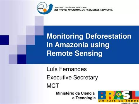 Ppt Monitoring Deforestation In Amazonia Using Remote Sensing Powerpoint Presentation Id191425