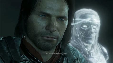 We Only Need The Seeing Stone Celebrimbor And Talion Scene Middle