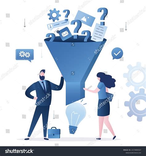 Colleagues Solving Problem Together Brainstorming Problems Stock Vector Royalty Free