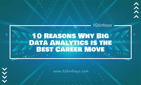 10 Reasons Why Big Data Analytics Is The Best Career Move H2k Infosys Blog