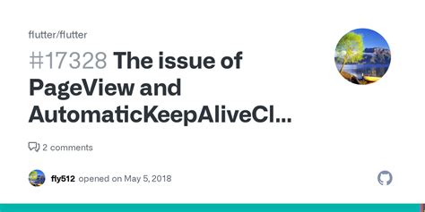 The Issue Of Pageview And Automatickeepaliveclientmixin Under The Release Version · Issue 17328