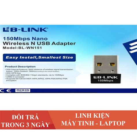 Usb Wifi For Desktop Lb Link Wifi Receiver Bl Wn151 Shopee Philippines