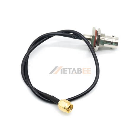 Sma Male To Bnc Female Connector Pigtail Cable Assembly Metabeeai