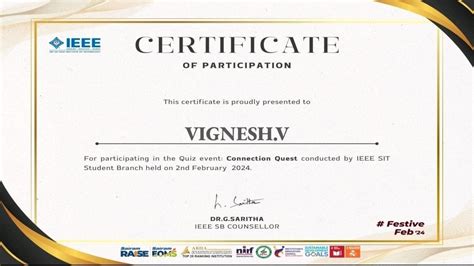 Vignesh V On Linkedin Ieee Ieeexplore