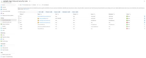 為 Azure Managed Lustre 檔案系統設定網路安全性群組 Azure Managed Lustre File System