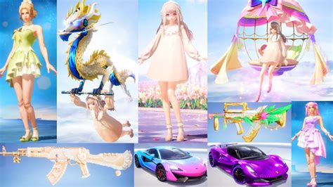 Pubg Mobile Chinese Version Outfits Rp Guns Skins Vehicle Skins Game For Peace Part